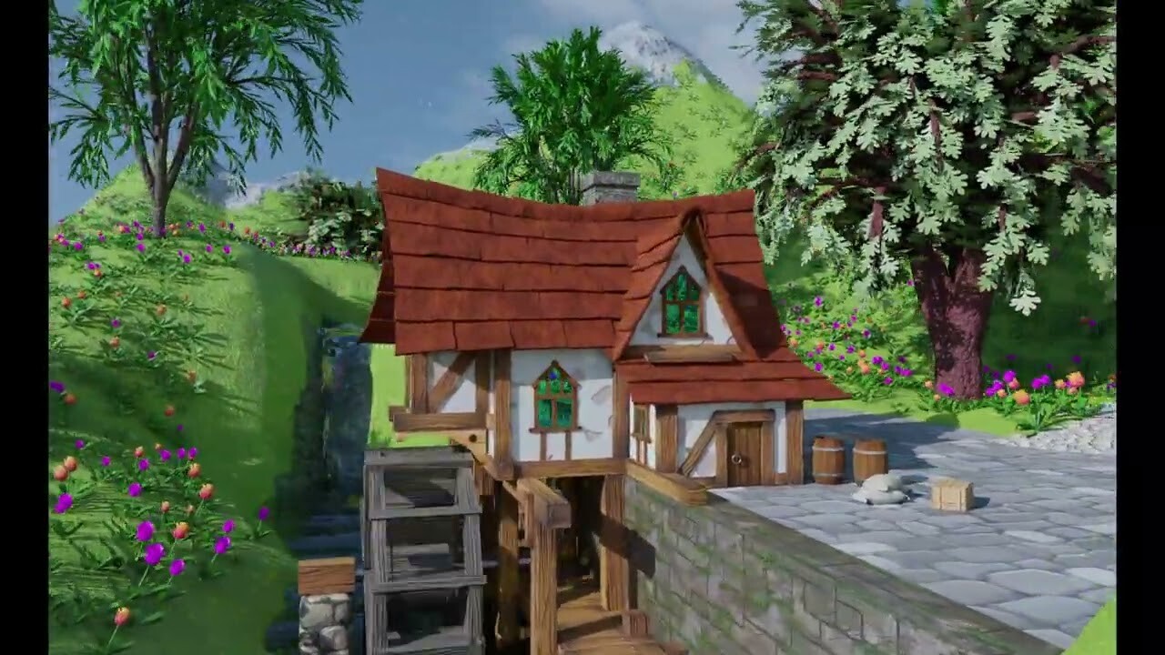 ArtStation - Water mill