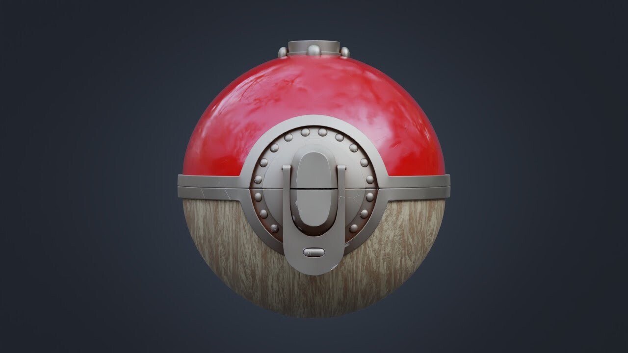ArtStation - Hisuian Pokéball