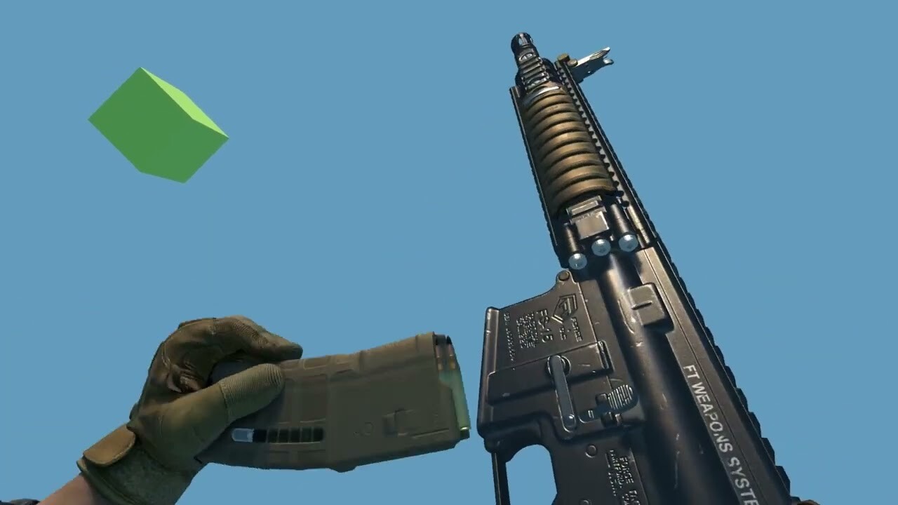 ArtStation - M4A1 Viewmodel Animation