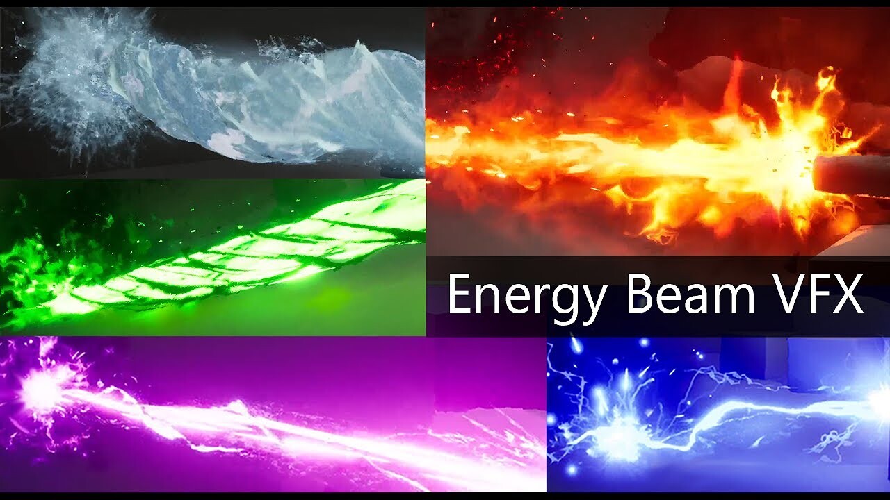 ArtStation - Energy Beam VFX