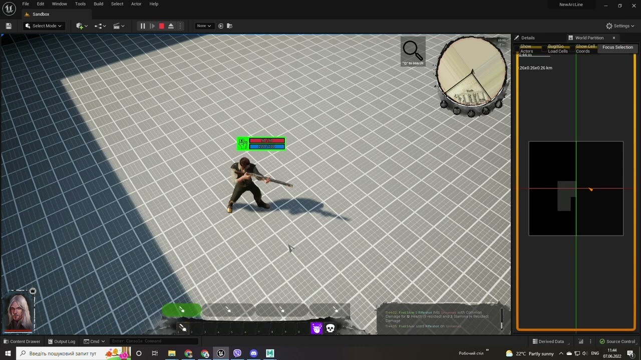 ArtStation - gun shot animation