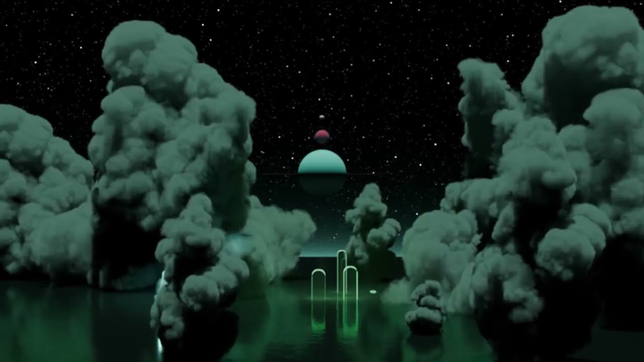 ArtStation - Abstract Space Animation By Chandler Punnanithinont