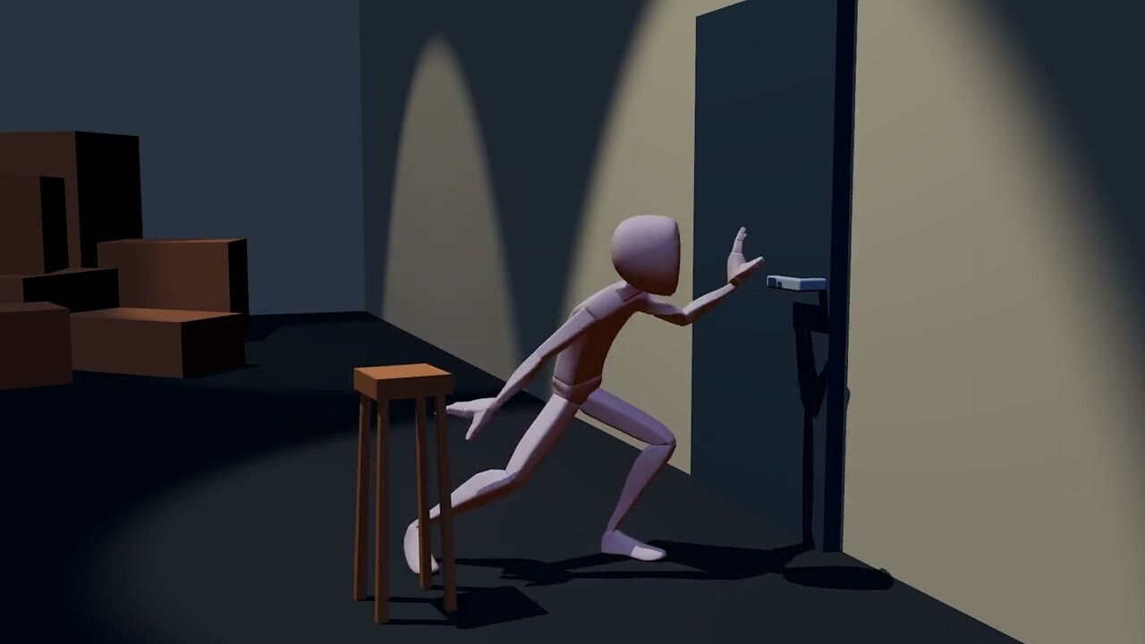 ArtStation - Skeleton in the Closet - Pantomime Animation