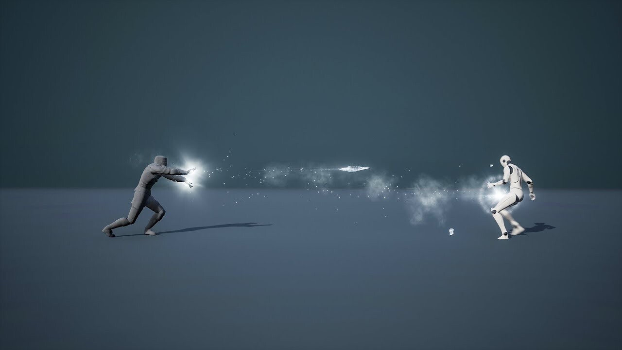 ArtStation - UE | Ice Fighter - Death Barrage [4K]