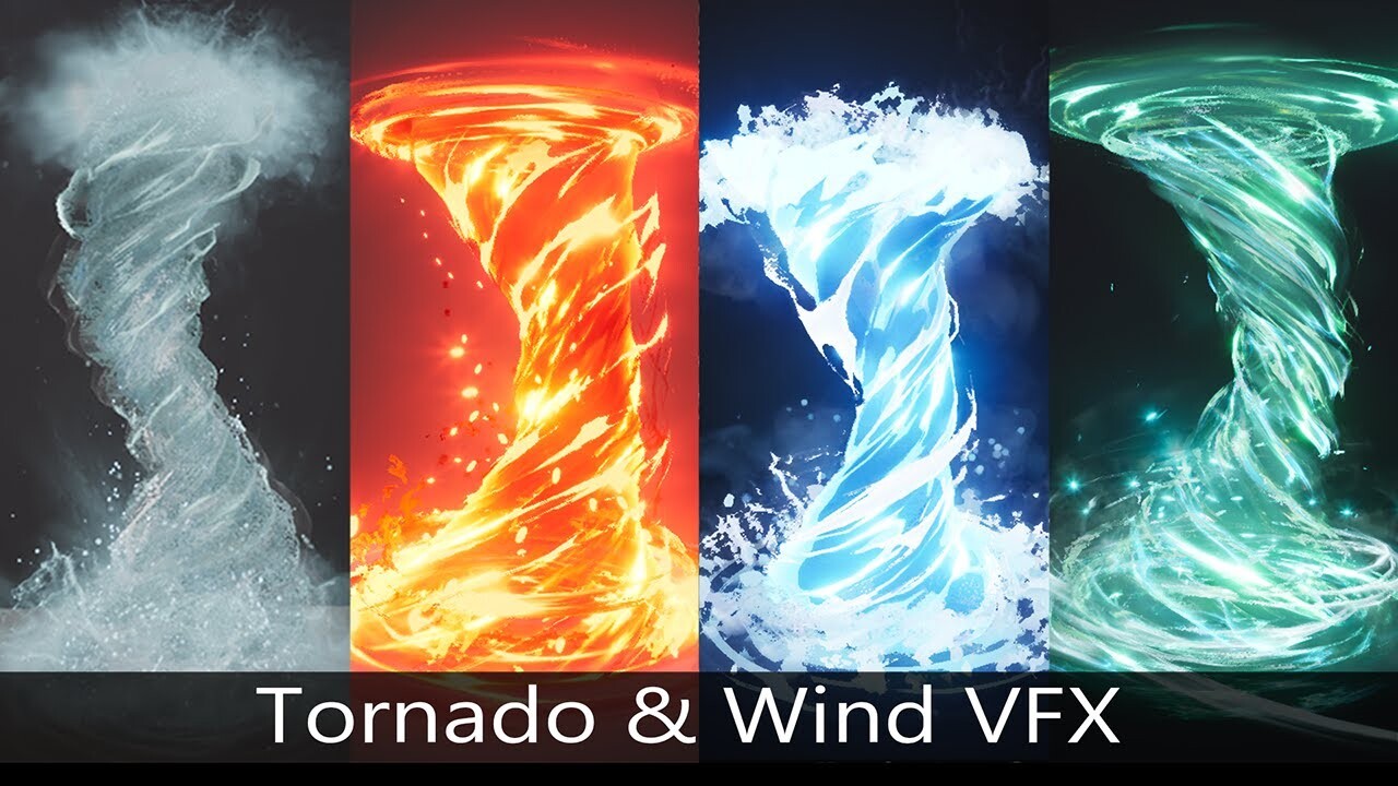 ArtStation - Tornado & Wind VFX