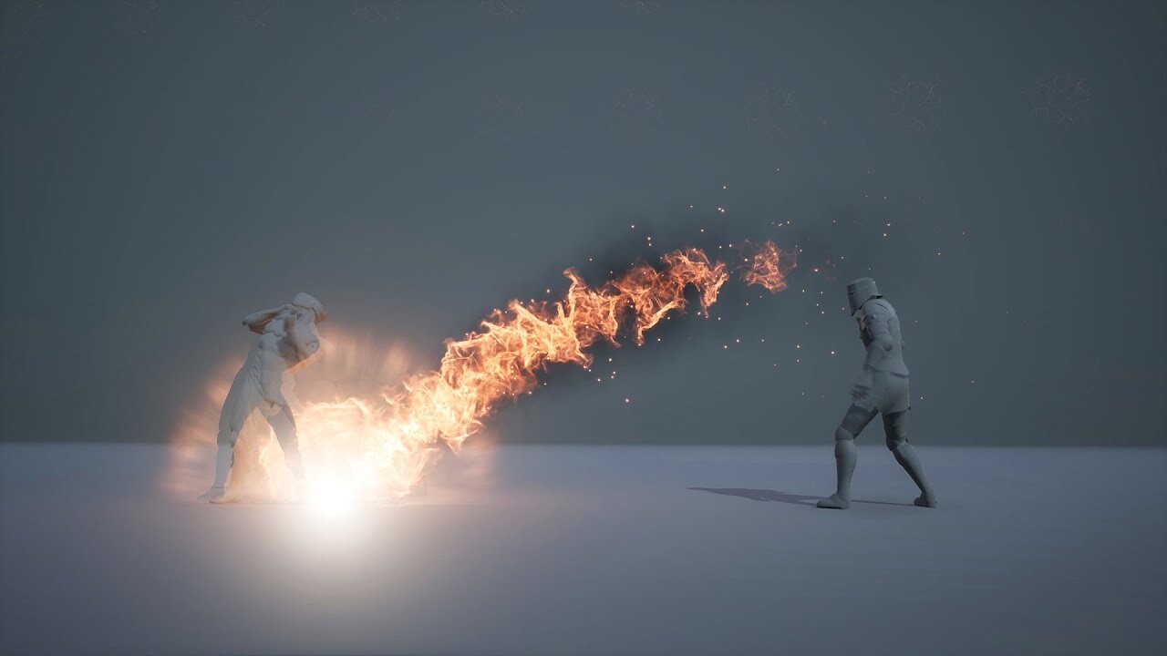 ArtStation - UE | Fire Fighter - Hell Flame [4K]