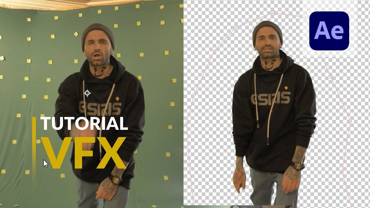 ArtStation - How to Remove Green Screen Video Background in After Effects