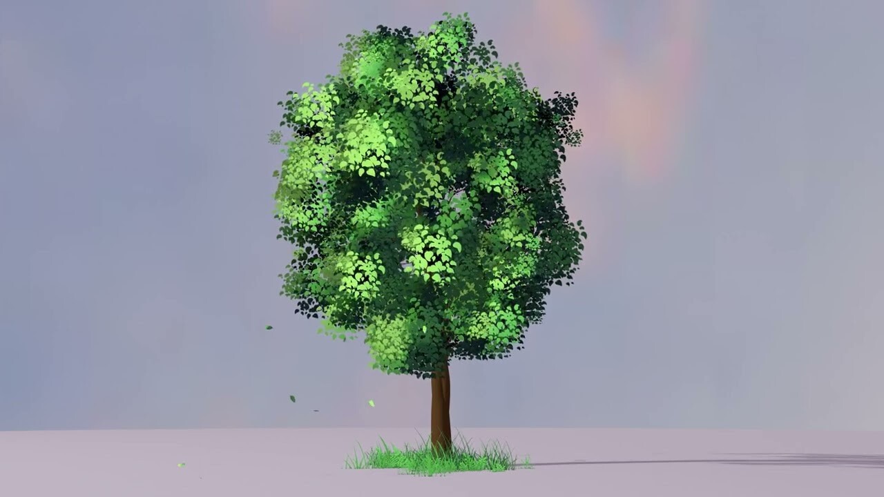 ArtStation - Ghibli Tree