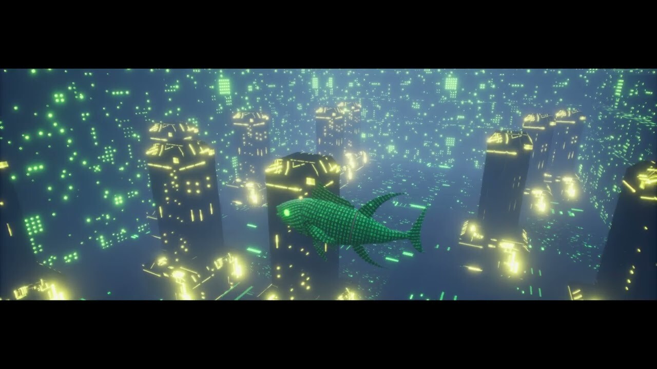 ArtStation - Cyber Fish Journey