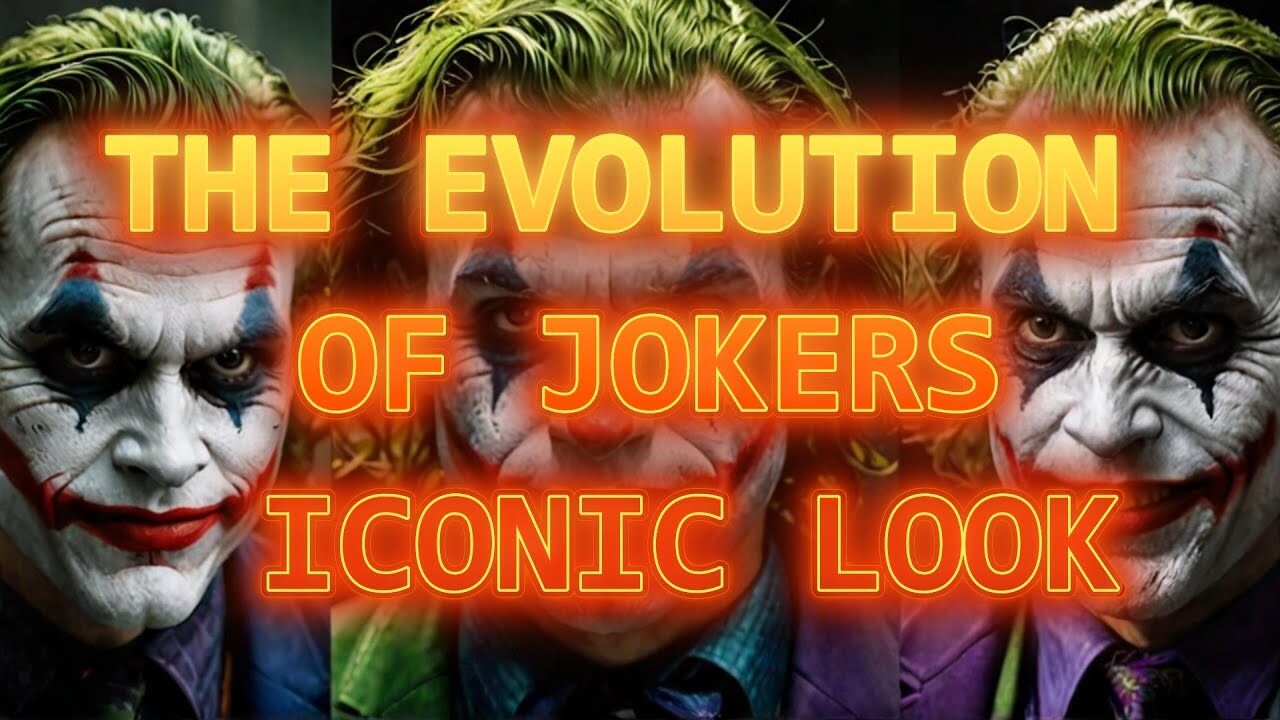 ArtStation - The Evolution of DC Comics Joker - Most Iconic Look
