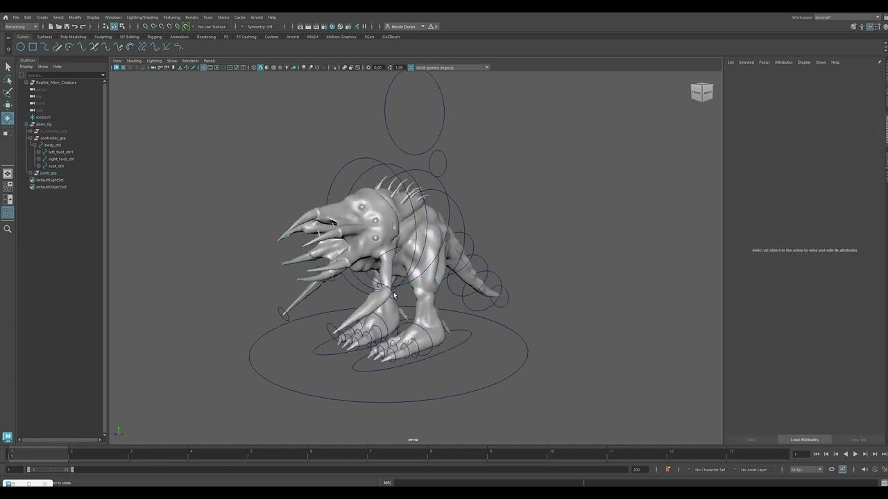 ArtStation - 3D Model Rigging