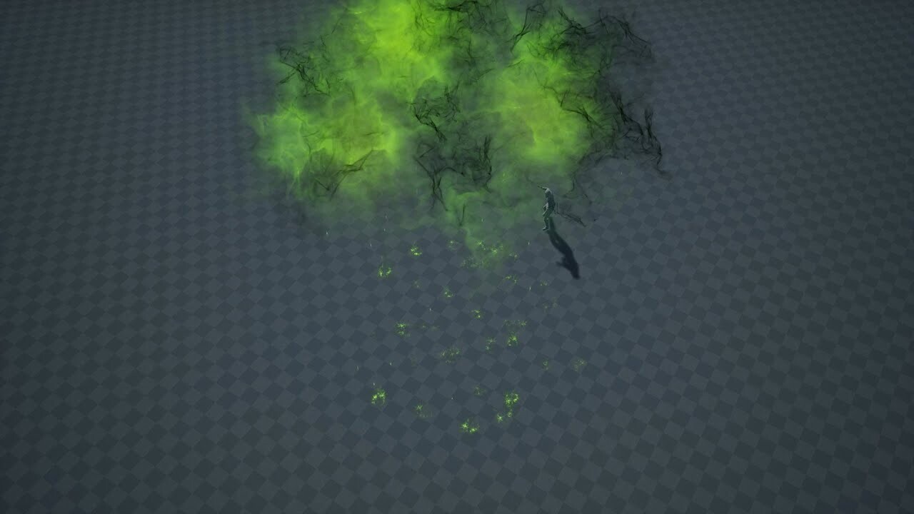 ArtStation - UE | Poison Fighter - Poison Rain [4K]