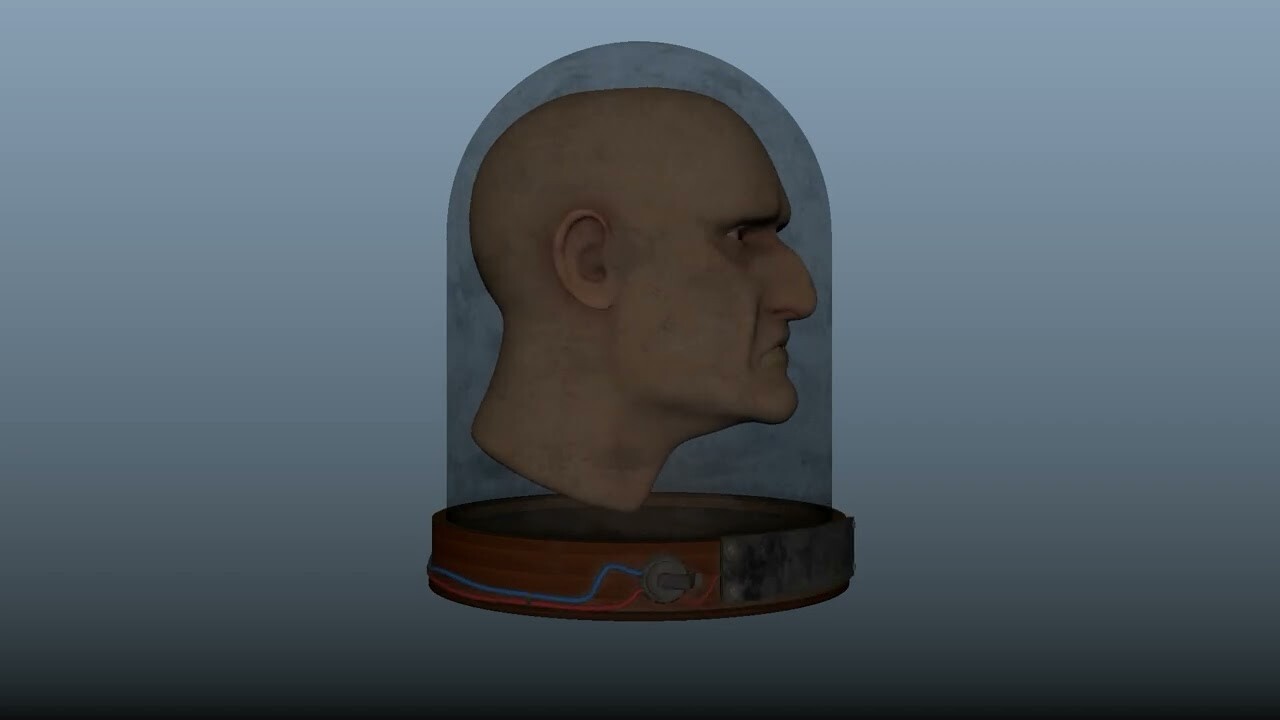 ArtStation - Head in a Jar