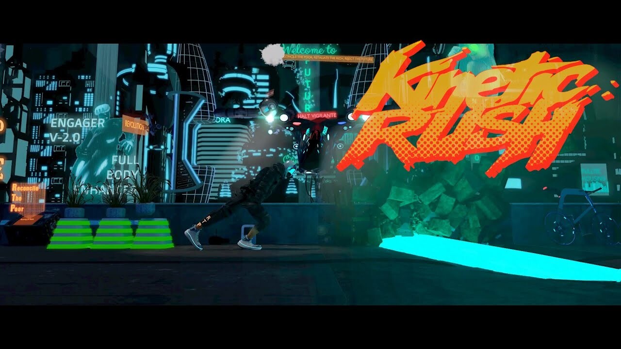 ArtStation - Kinetic Rush Submission "A Poor Future"