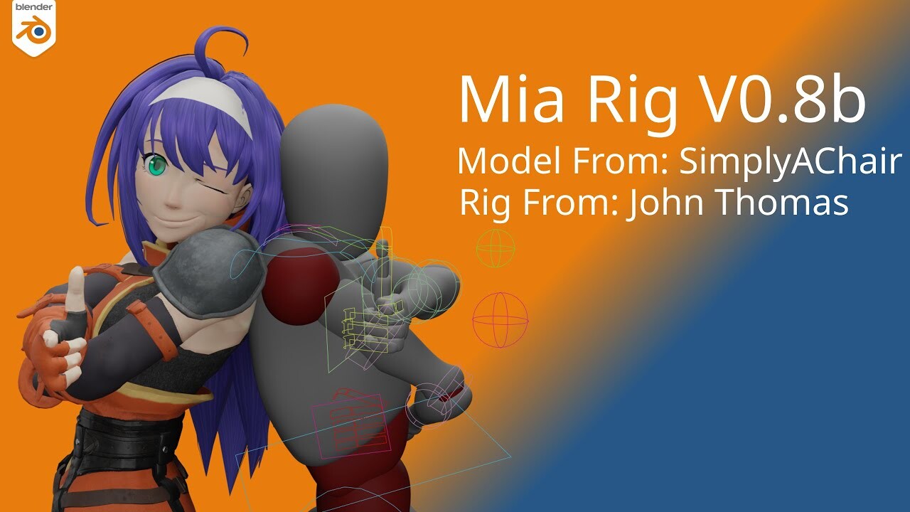 ArtStation - Mia Rig