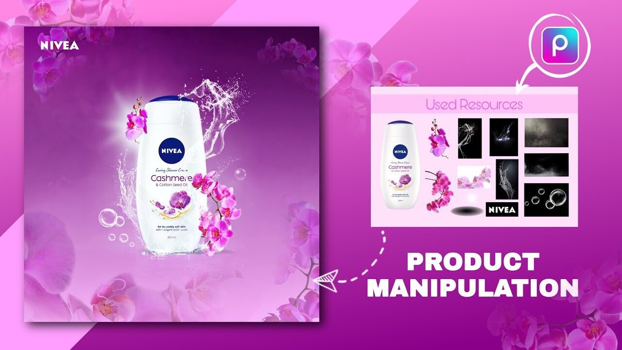 ArtStation - Nivea Product Advertising Manipulation Design