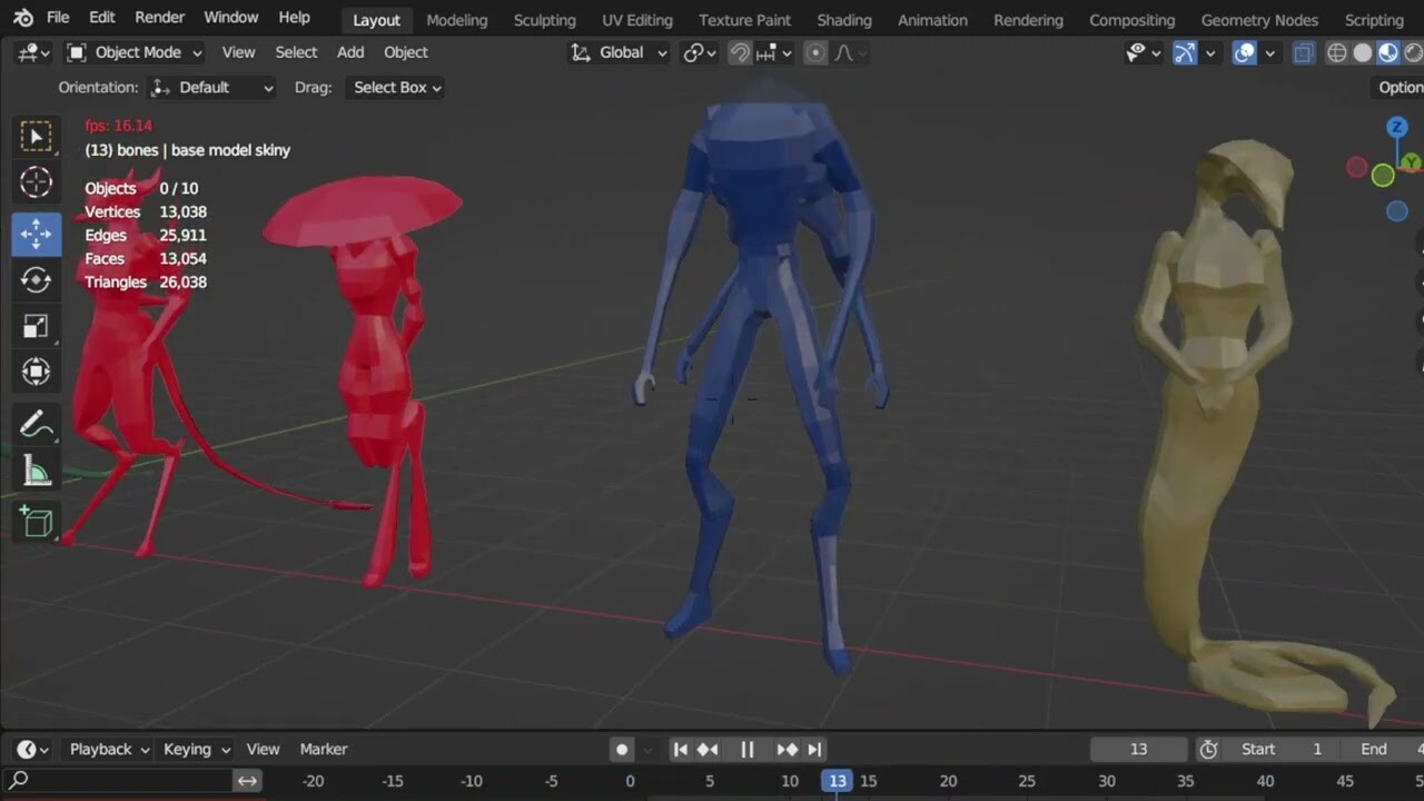 ArtStation - made some new wip characters models for ironstar