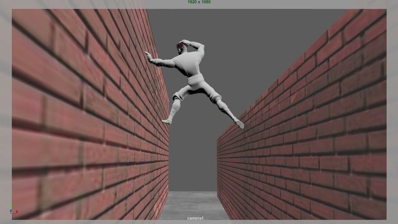 Artstation Parkour Animation