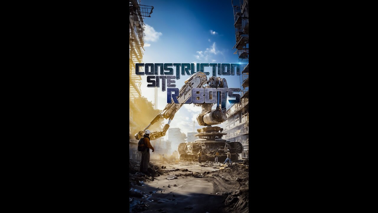 ArtStation - Construction Site Robots