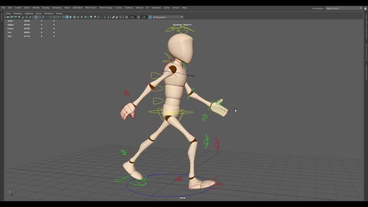 ArtStation - Basic walk cycle