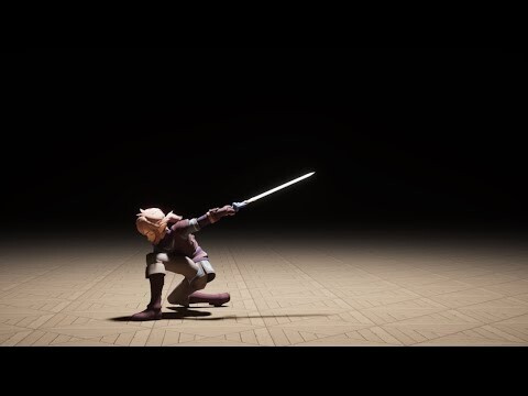 ArtStation - Link attack combo