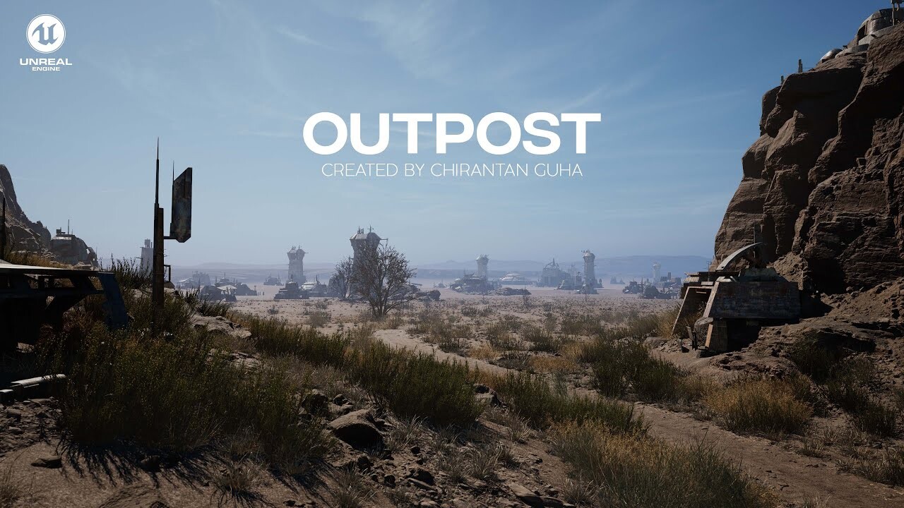 ArtStation - Outpost | Unreal Engine | Chirantan Guha