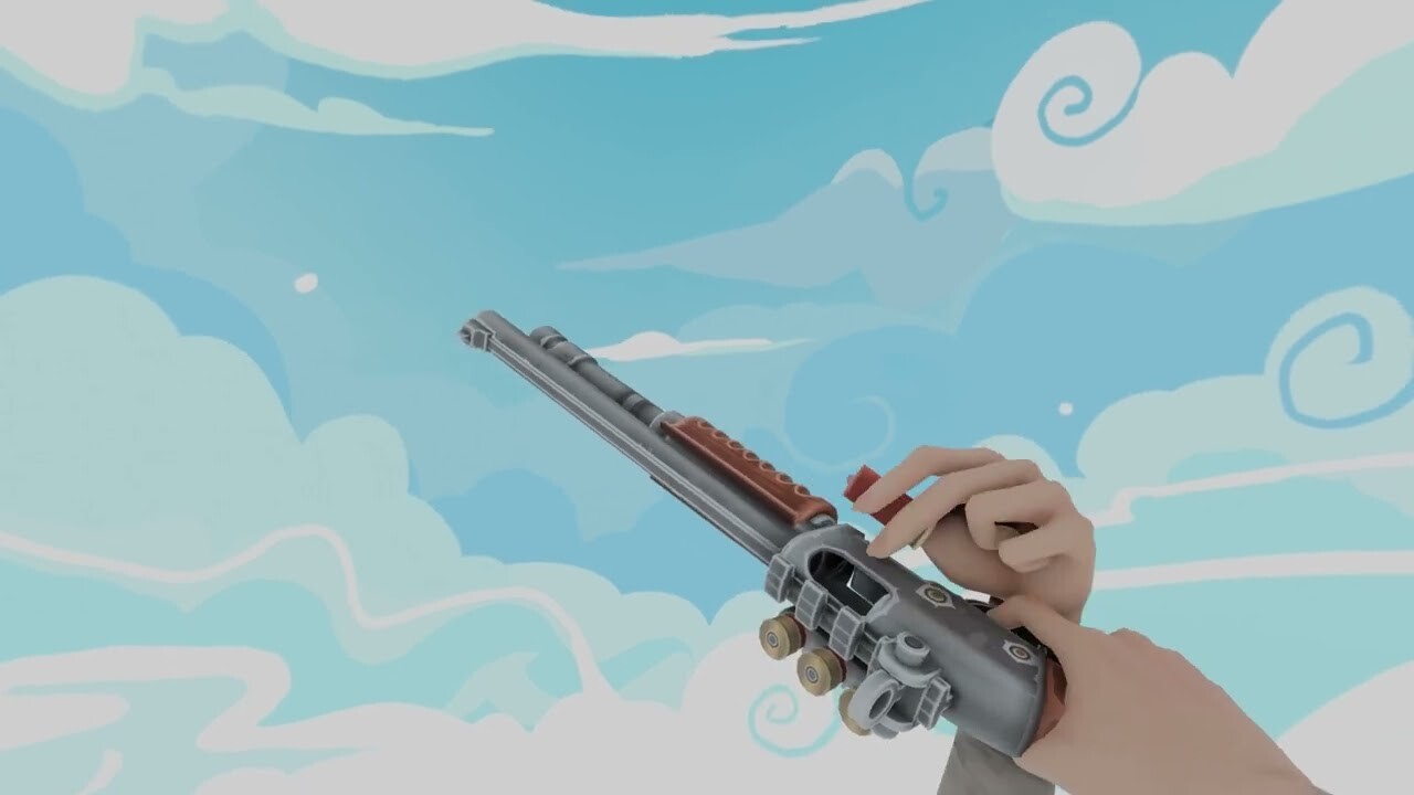 ArtStation - shotgun viewmodel animation