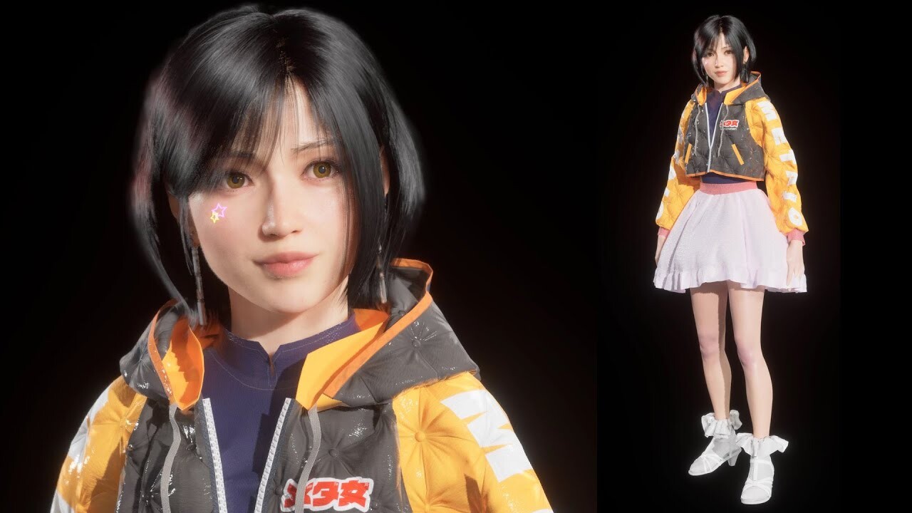 ArtStation - "Girl" for live performance