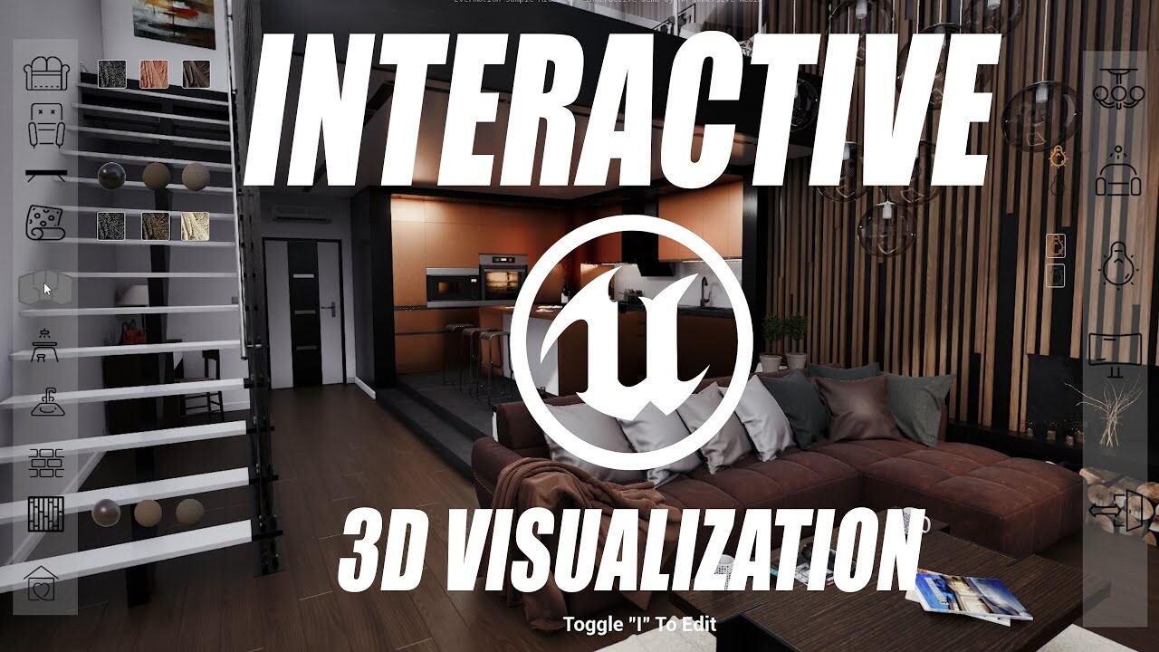 ArtStation - Lounge Room - Interactive Walkthrough, Animation and Images