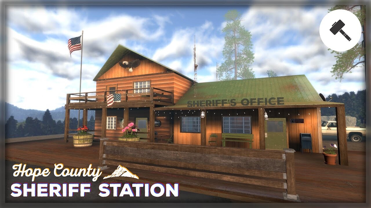 ArtStation - Hope County Sheriff's Station | Source Engine 1 (2024)