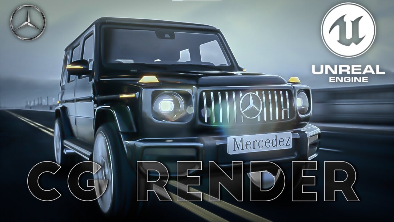 ArtStation - Mercedez - G63 CG Animation