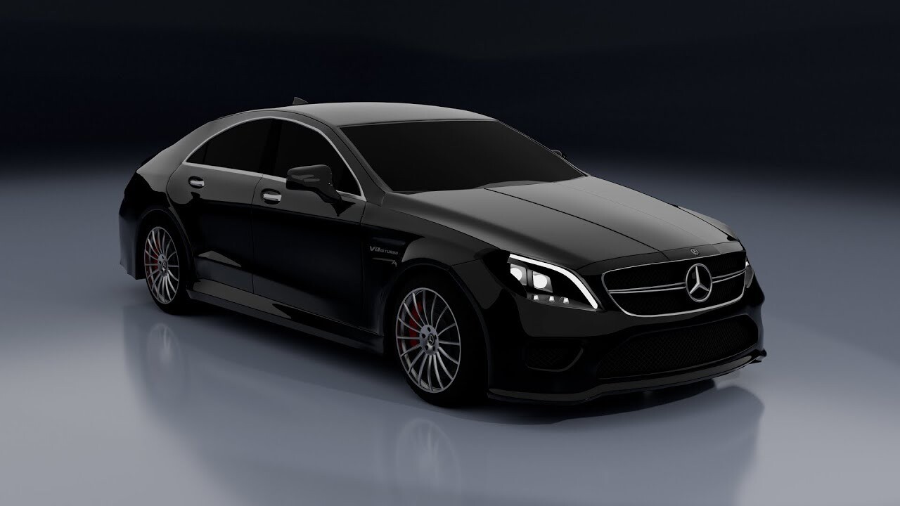 ArtStation - Mercedes-Benz CLS 63 AMG | Blender