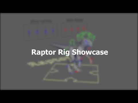 ArtStation - Raptor Rig and Animations