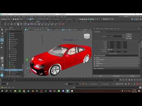 ArtStation - Car Rig in Maya