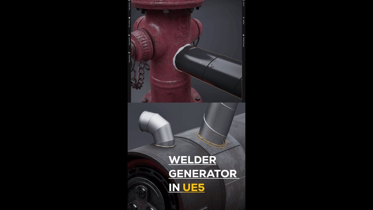 ArtStation - WELDER GENERATOR IN UE5