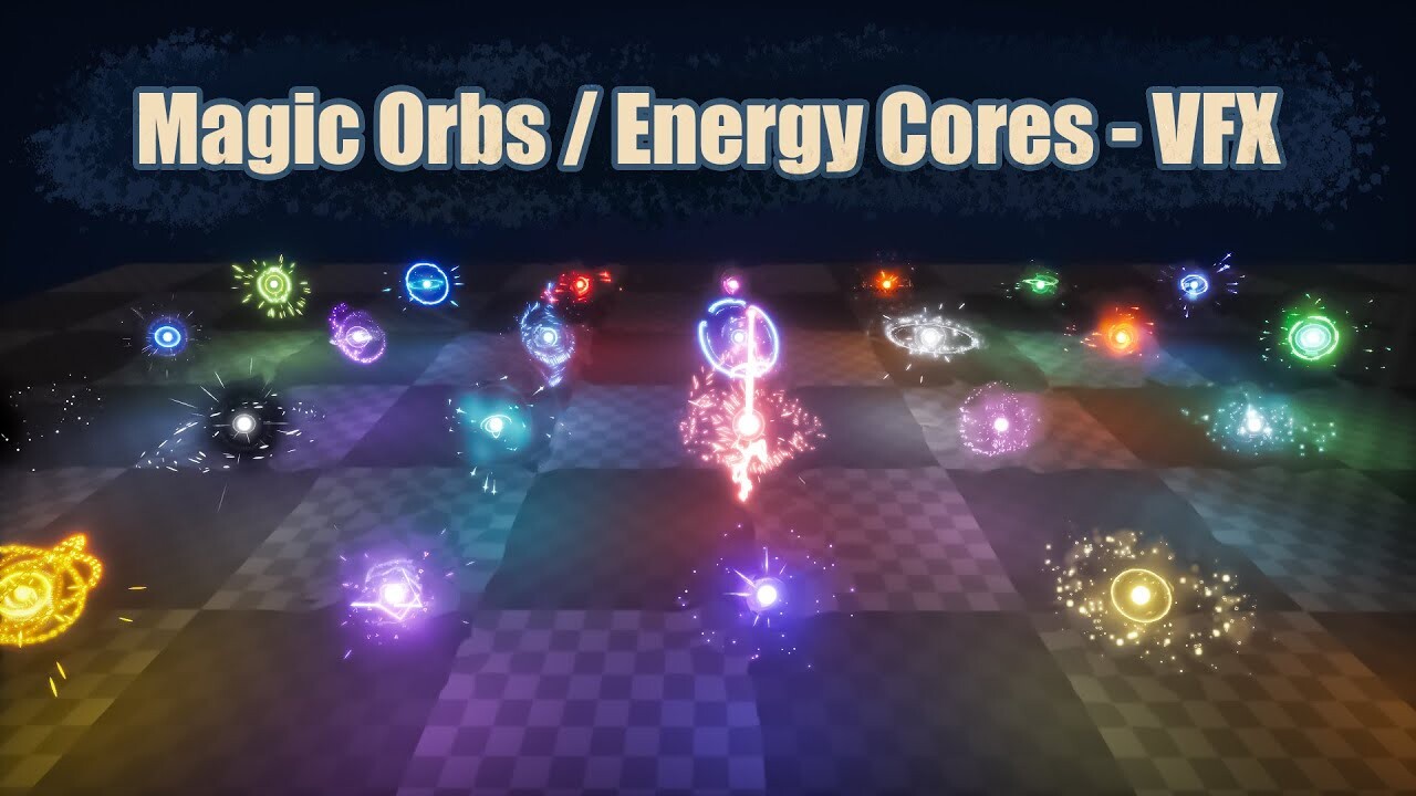 ArtStation - Magic Orbs / Energy Cores - VFX