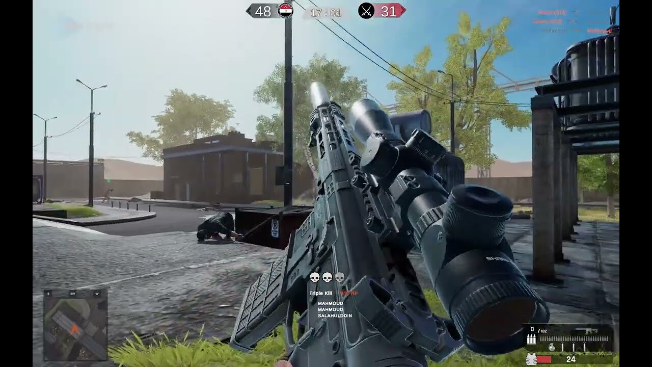 ArtStation - Militia Proxy War Hangar Map