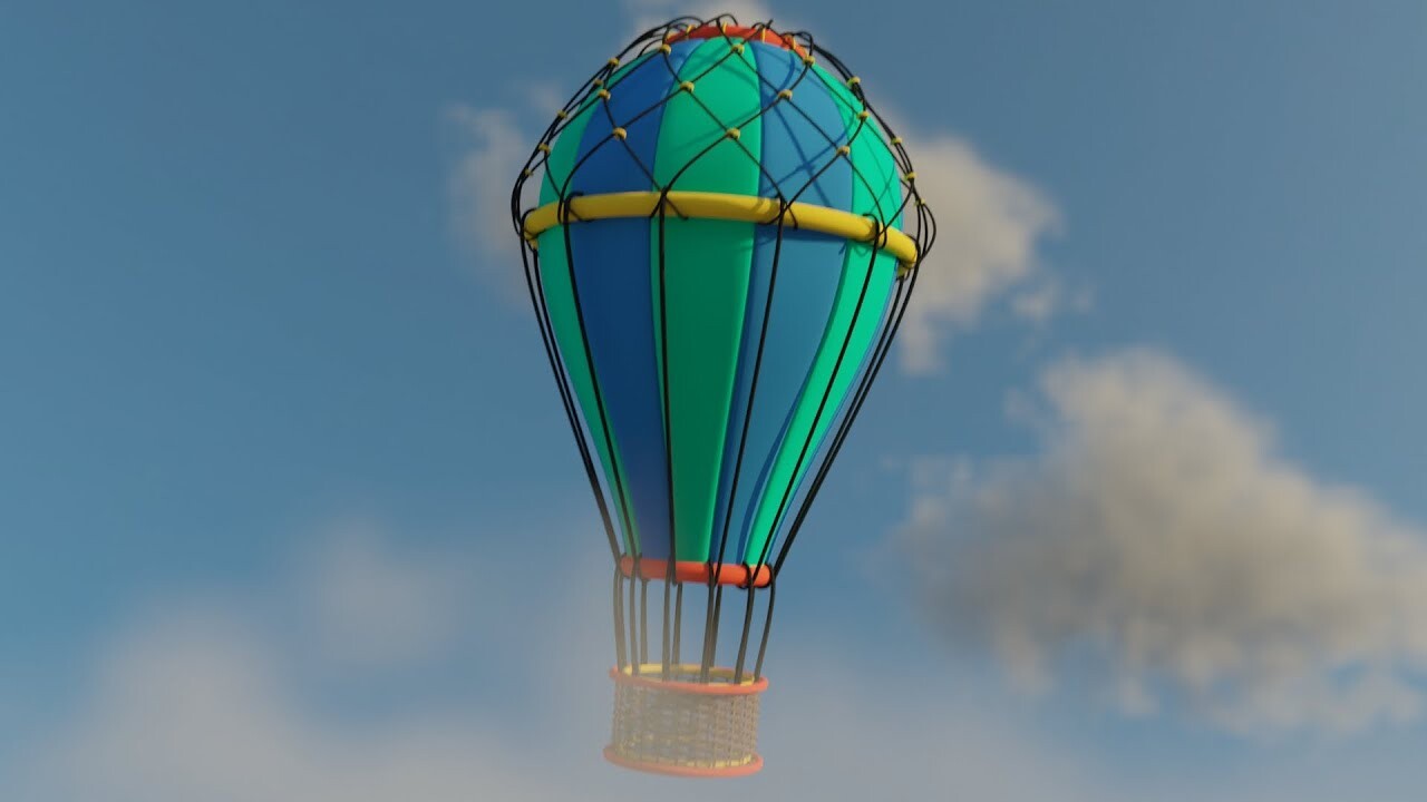 ArtStation - FLYING BETWEEN CLOUDS