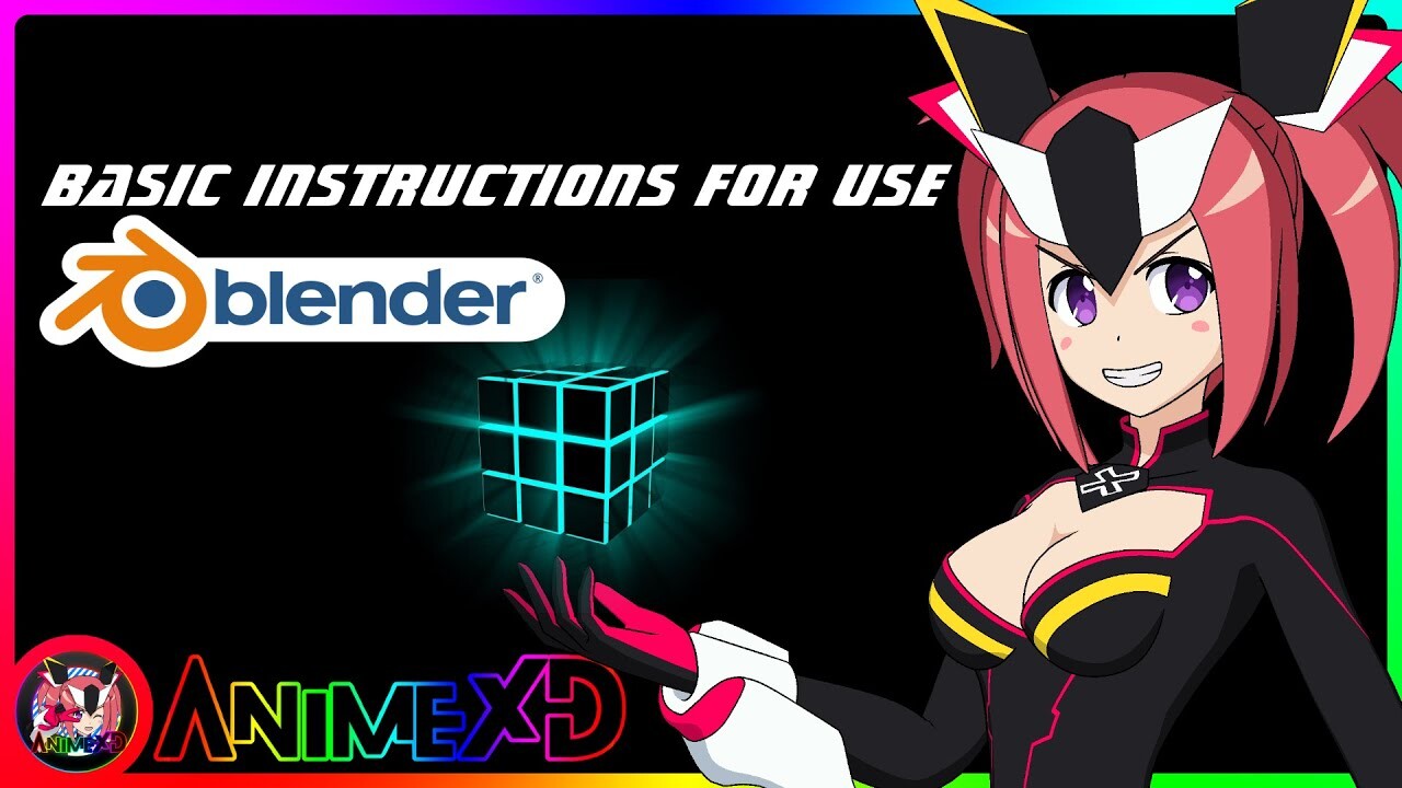 ArtStation - Basic instructions for using 3D models in Blender