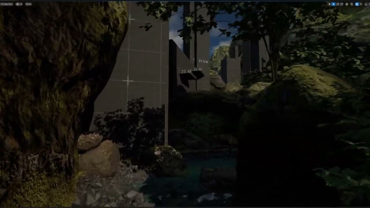 ArtStation - BRUTAL - TOWER VALLEY - ENVIRONMENT WITH BLOCKOUT - 001 - FLY OVER INCLUDED