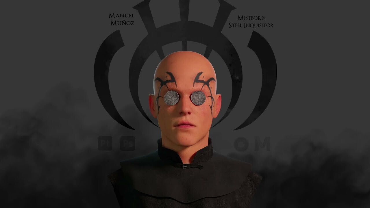 ArtStation - Mistborn Steel Inquisitor - 3D Modeling and Texturing