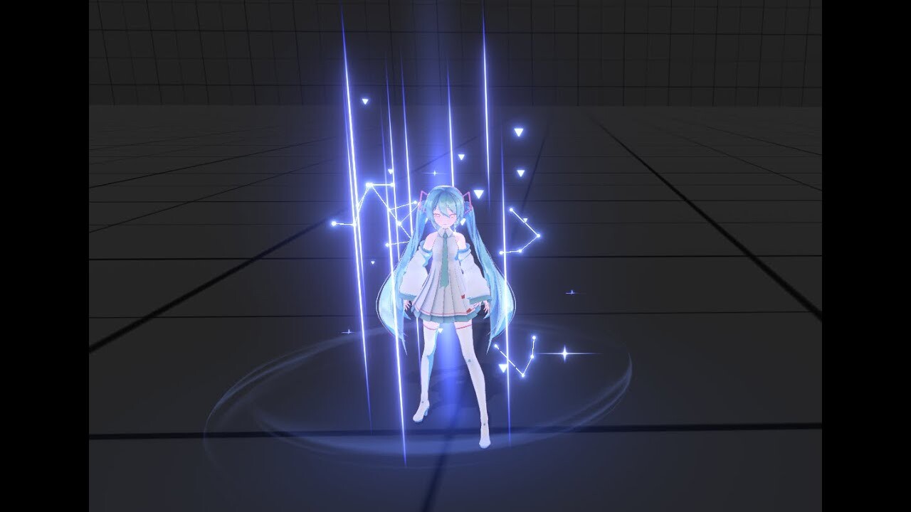 ArtStation - [unity vfx pack] switch character effect