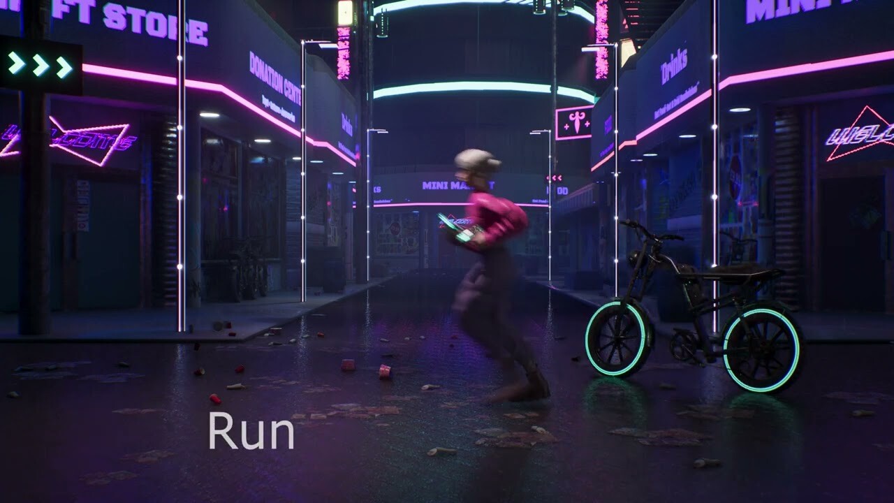 Trinity J - Game Animations