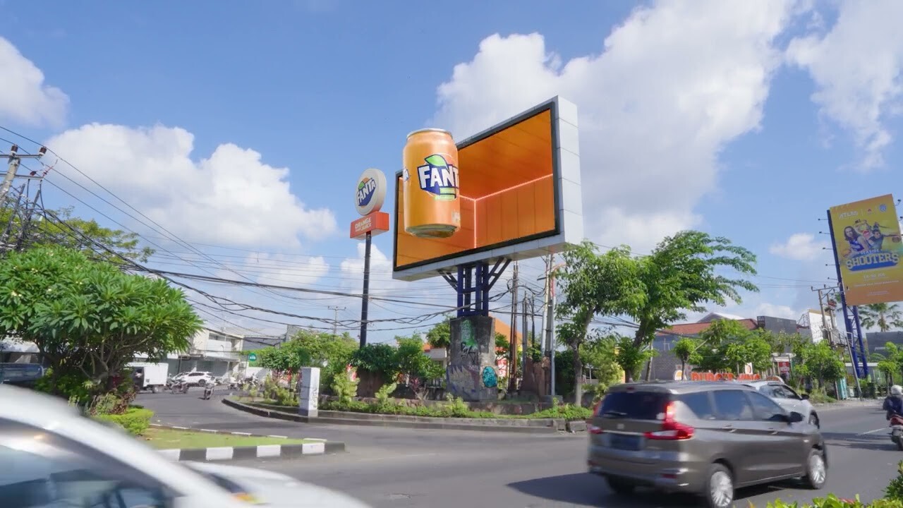 ArtStation - Fanta 3D Billboard