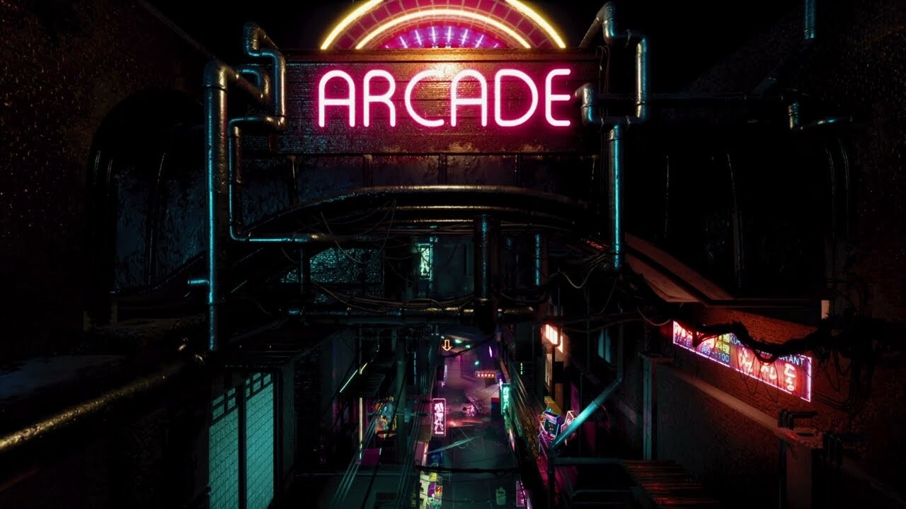 ArtStation - Arcade Collab Scenario