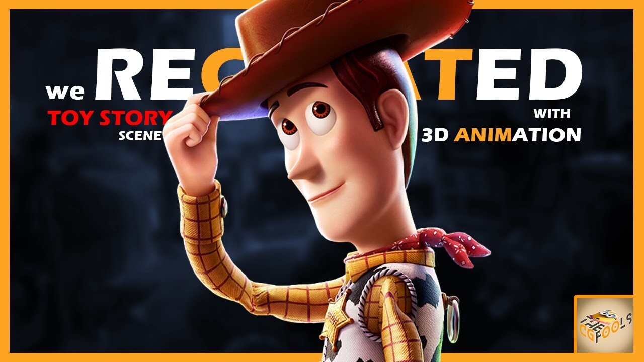 ArtStation - Recreated Toy Story Scene