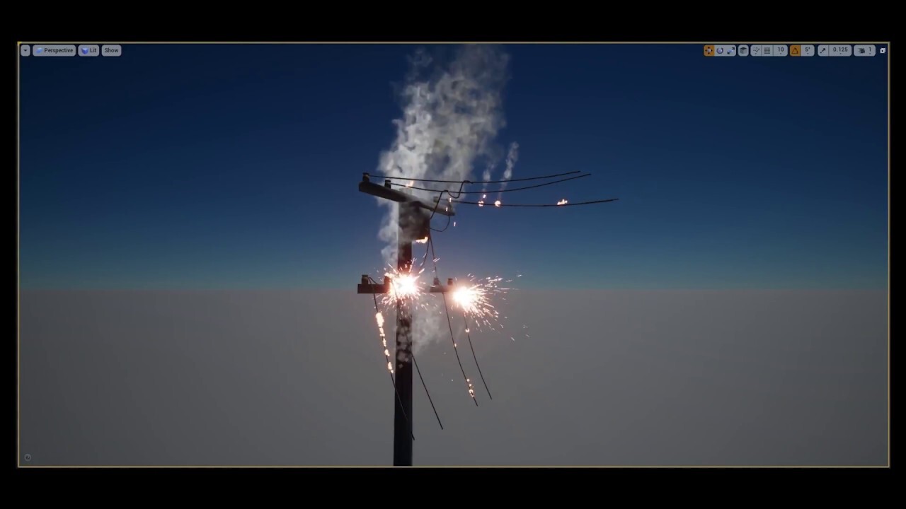 ArtStation - Transformer Explosion 2018