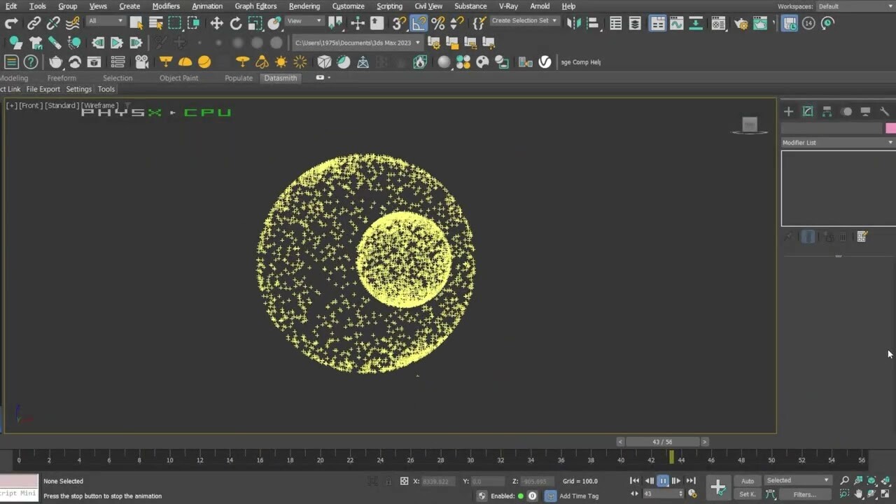 ArtStation - Fireworks PF Source 3DS Max