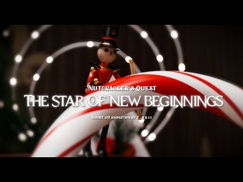 ArtStation - CGI Animated Short: Nutcracker's Quest, the star of new beginnings