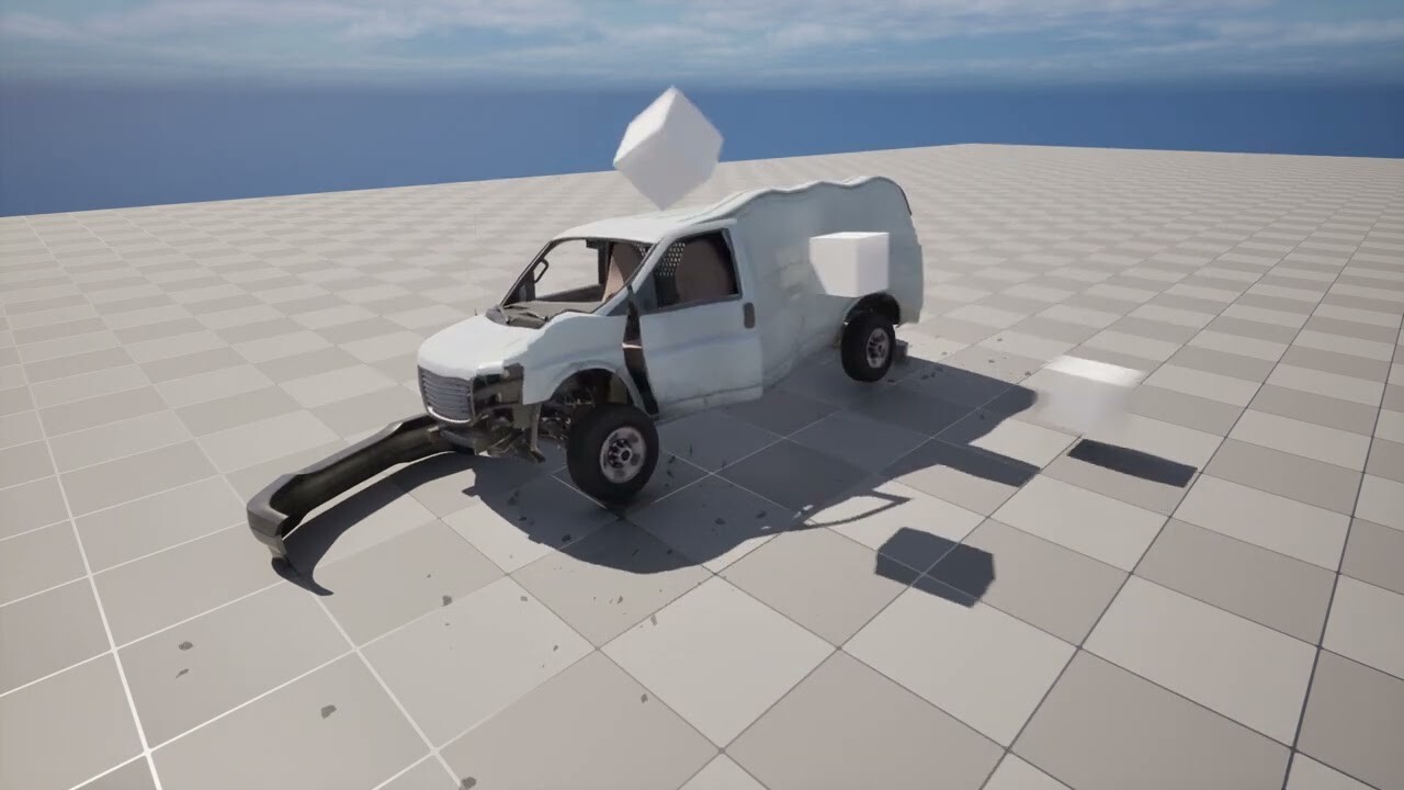 ArtStation - UE5 Car Deform Syatem